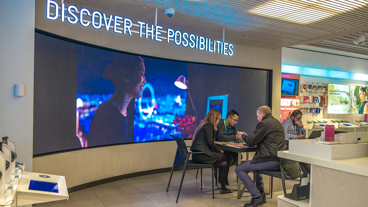 Telstra Discovery Store | Customer Stories | Engagis